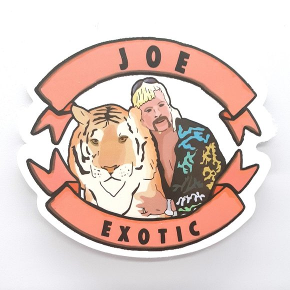 Tiger King Stickers | Accessories | Joe Exotic Tiger King Stickers ...
